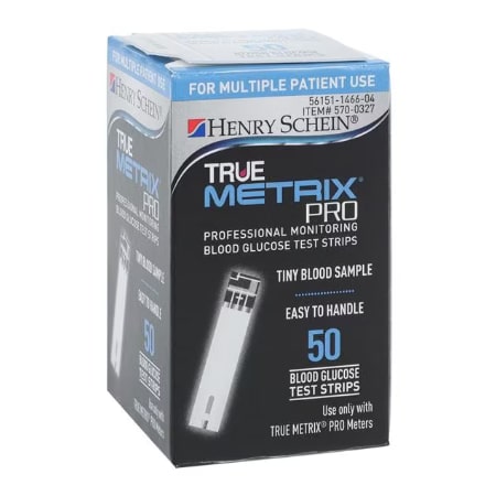 True Metrix PRO Blood Glucose Test Strips